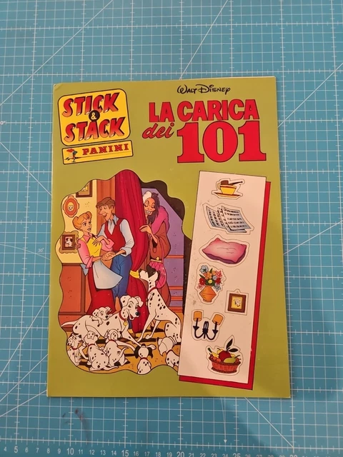 STICK & STACK Panini Album Figurine Adesivi Vintage La Carica Dei 101 1989 EUR 14,90 - PicClick IT